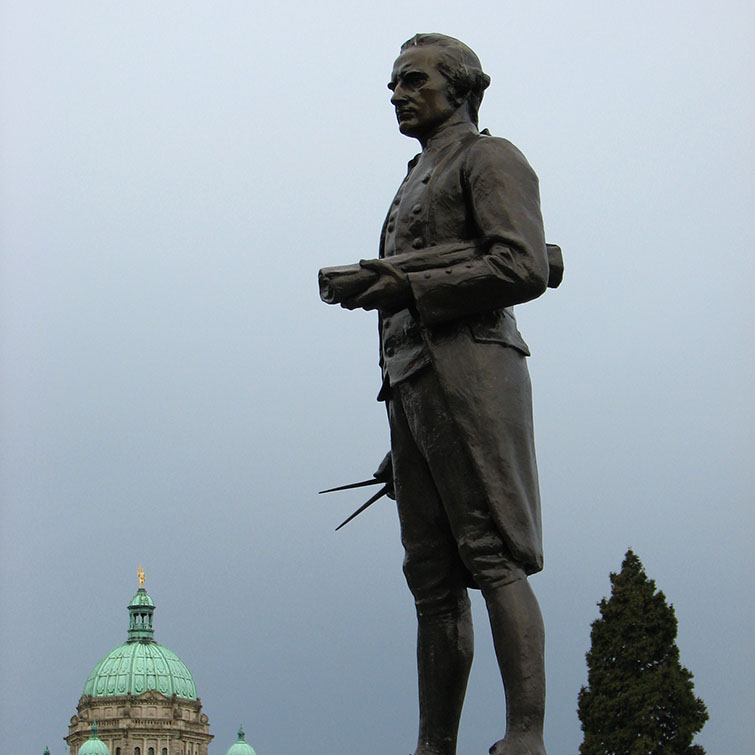 Captain Cook - Szymon Surma - Discover Victoria BC, International city ...